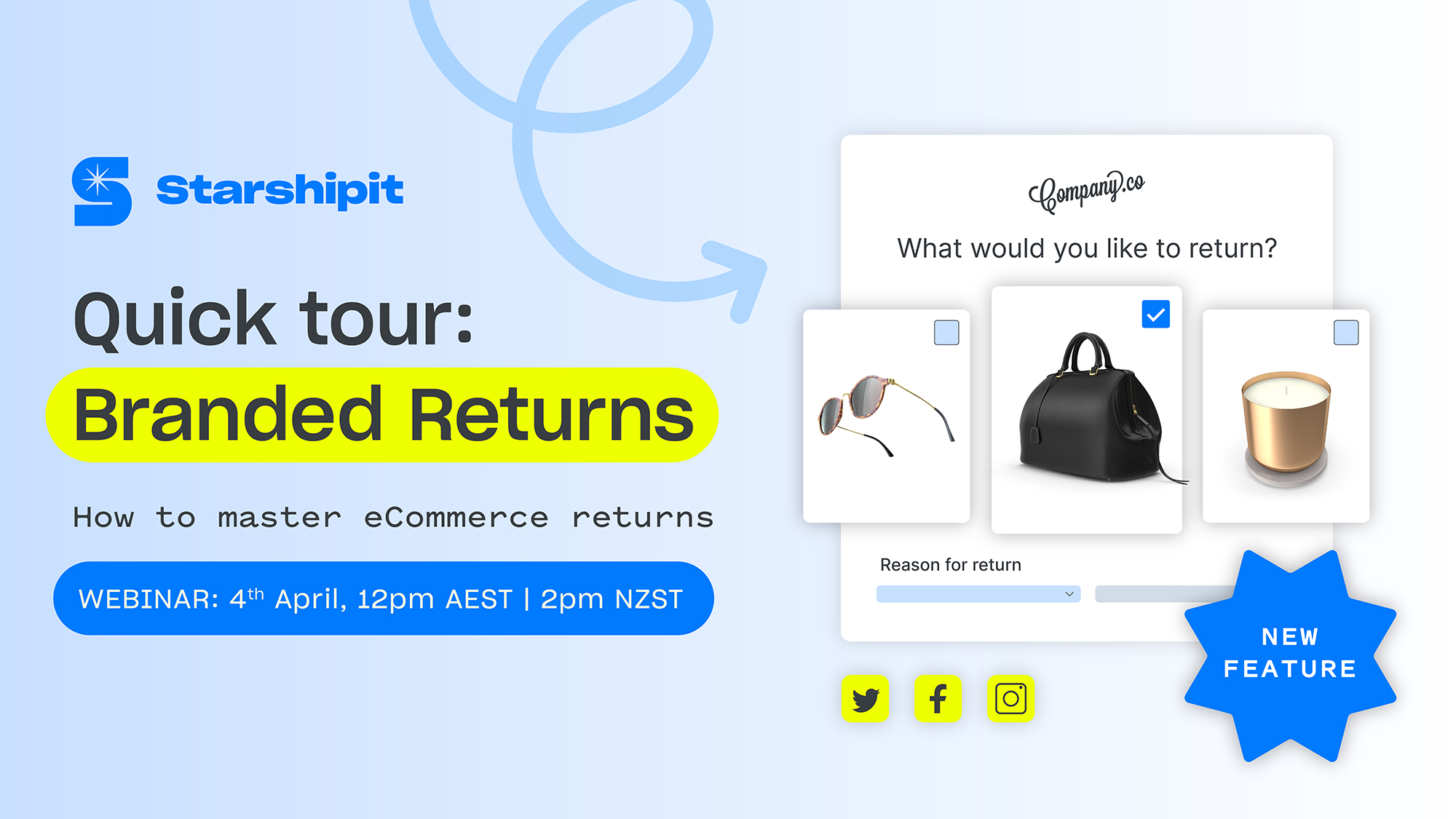 Quick tour: Branded Returns – How to master eCommerce returns